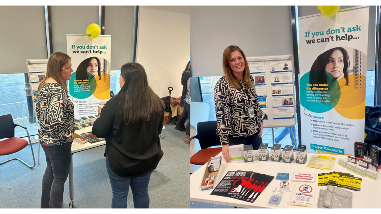 Greater Manchester Police attend domestic abuse support services event ...