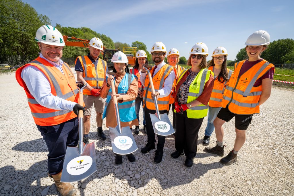 Spades in the Ground at Northern Roots as Construction Begins on Oldham ...